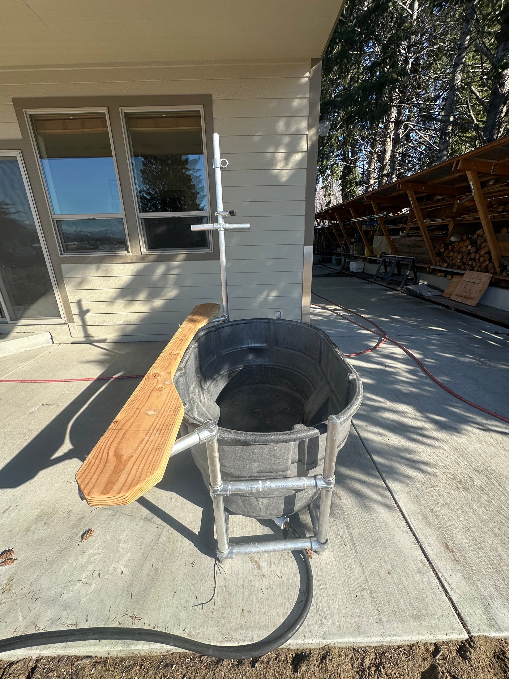 Freshwater Hot Tub Stand w/Sideboard Kit – Easysuprack